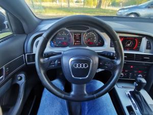 Black Audi A6 2007 in Riga, with an engine capacity of 2.70 L and mileage of 315 thousand km for 2695 €, photo 8 on AUTOMOTO.COM.LV