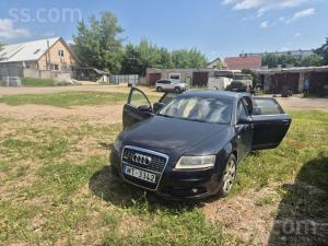 Черный Ауди А6 2007 в Даугавпилс, объемом двигателя 3.00 л и пробегом 435 тыс. км за 1100 €, фото  на AUTOMOTO.COM.LV
