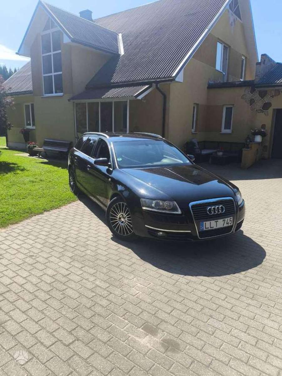 Melns Audi A6 2007 Viļņa, ar dzinēja tilpumu 1.97 L un nobraukumu 345 tūkst. km par 1550 €, foto 1 vietnē AUTOMOTO.COM.LV