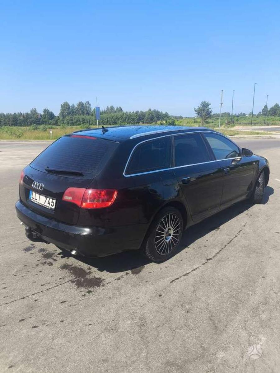 Melns Audi A6 2007 Viļņa, ar dzinēja tilpumu 1.97 L un nobraukumu 345 tūkst. km par 1550 €, foto 4 vietnē AUTOMOTO.COM.LV