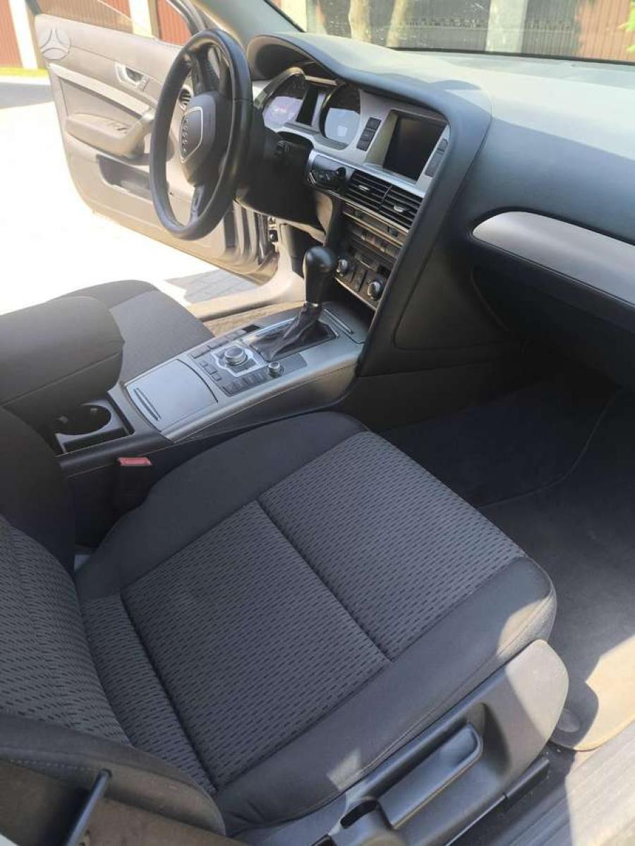 Melns Audi A6 2007 Viļņa, ar dzinēja tilpumu 1.97 L un nobraukumu 345 tūkst. km par 1550 €, foto 10 vietnē AUTOMOTO.COM.LV