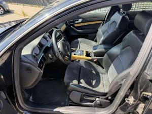 Black Audi A6 2007 in Vilnius, with an engine capacity of 2.70 L and mileage of 240 thousand km for 1650 €, photo 9 on AUTOMOTO.COM.LV