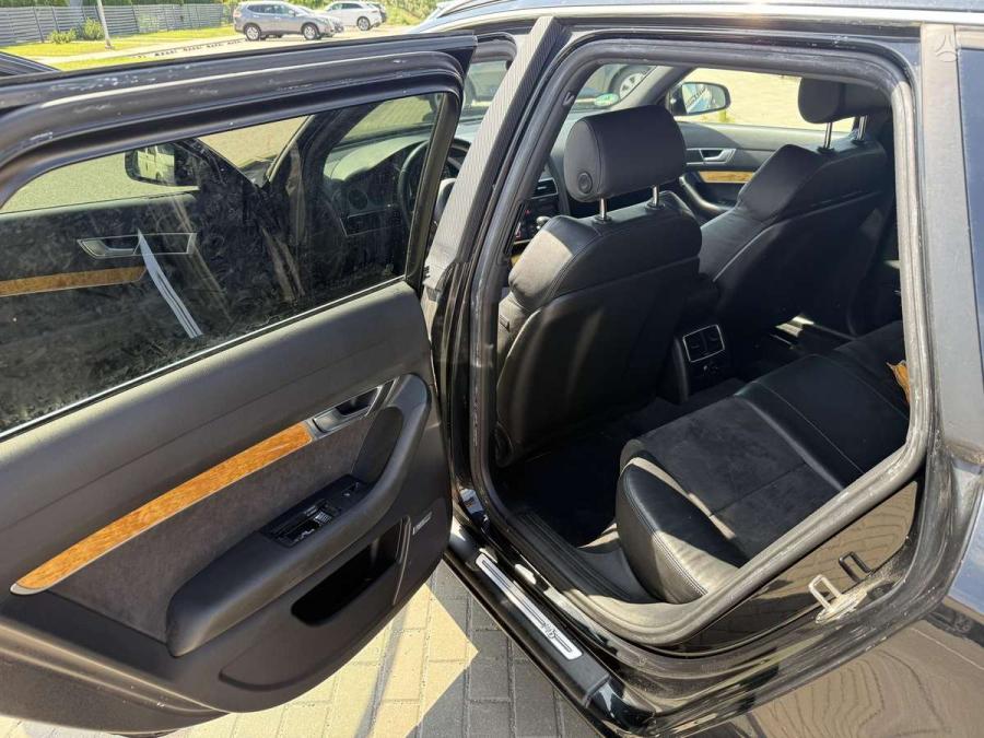 Black Audi A6 2007 in Vilnius, with an engine capacity of 2.70 L and mileage of 240 thousand km for 1650 €, photo 12 on AUTOMOTO.COM.LV