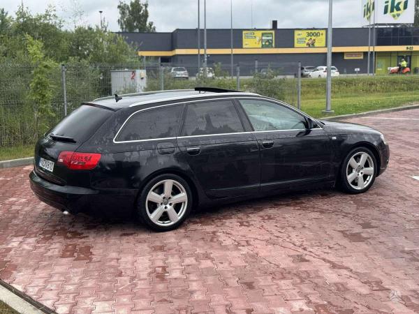 Black Audi A6 2007 in Vilnius, with an engine capacity of 3.00 L and mileage of 339 thousand km for 2450 €, photo 4 on AUTOMOTO.COM.LV