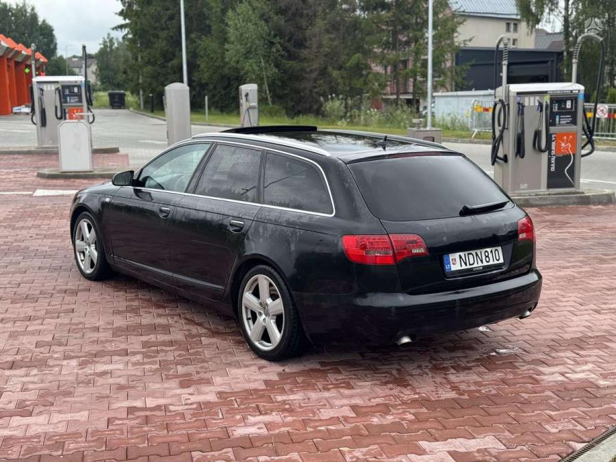 Черный Ауди А6 2007 в Вильнюс, объемом двигателя 3.00 л и пробегом 339 тыс. км за 2450 €, фото 7 на AUTOMOTO.COM.LV