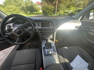 Melns Audi A6 2007 Ogre, ar dzinēja tilpumu 2.70 L un nobraukumu 287 tūkst. km par 2200 €, foto 5 vietnē AUTOMOTO.COM.LV