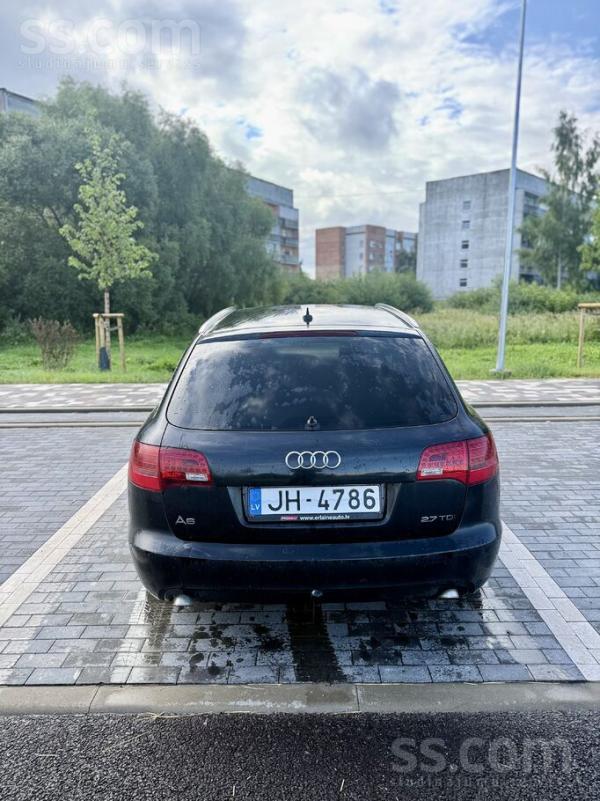 Черный Ауди А6 2007 в Елгава, объемом двигателя 2.70 л и пробегом 0 тыс. км за 2800 €, фото 3 на AUTOMOTO.COM.LV