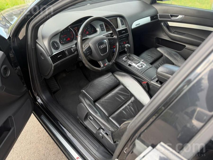 Melns Audi A6 2007 Ogre, ar dzinēja tilpumu 3.00 L un nobraukumu 221 tūkst. km par 5250 €, foto 13 vietnē AUTOMOTO.COM.LV