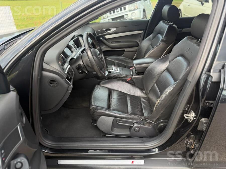 Melns Audi A6 2007 Ogre, ar dzinēja tilpumu 3.00 L un nobraukumu 221 tūkst. km par 5250 €, foto 14 vietnē AUTOMOTO.COM.LV