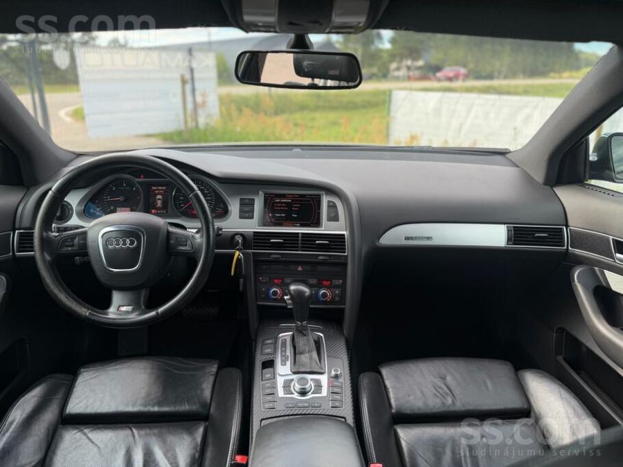 Melns Audi A6 2007 Ogre, ar dzinēja tilpumu 3.00 L un nobraukumu 221 tūkst. km par 5250 €, foto 16 vietnē AUTOMOTO.COM.LV