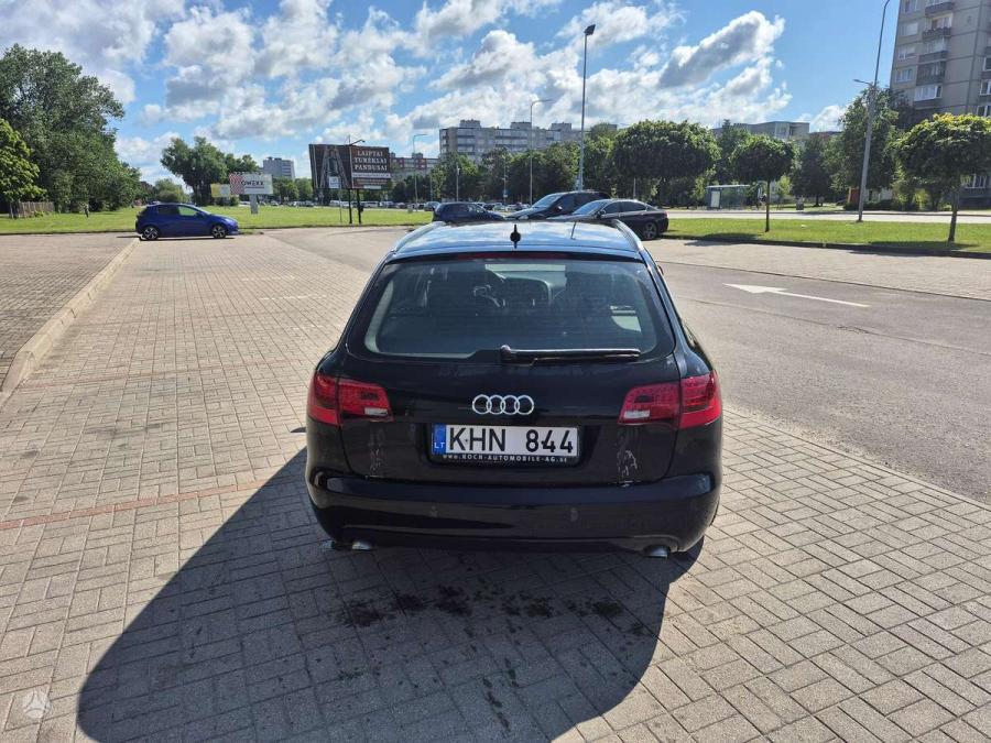Black Audi A6 2007 in Siauliai, with an engine capacity of 1.97 L and mileage of 277 thousand km for 1700 €, photo 4 on AUTOMOTO.COM.LV