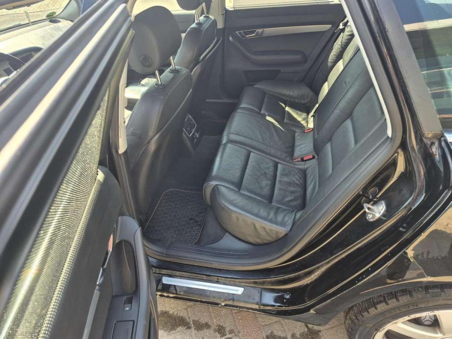 Black Audi A6 2007 in Siauliai, with an engine capacity of 1.97 L and mileage of 277 thousand km for 1700 €, photo 7 on AUTOMOTO.COM.LV
