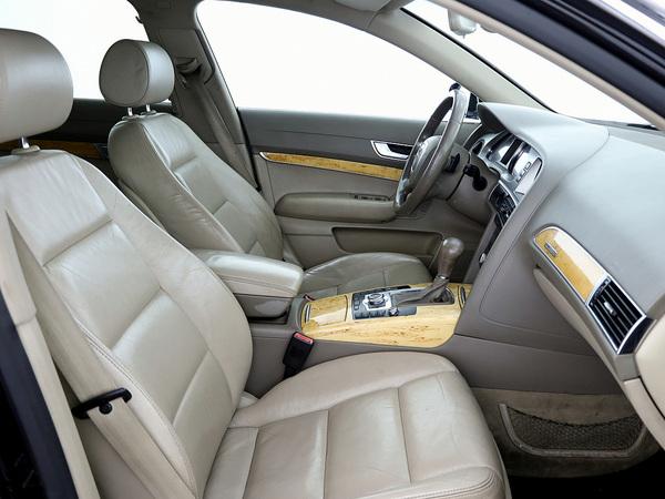 Black Audi A6 2007 in Tallinn, with an engine capacity of 3.00 L and mileage of 337 thousand km for 1699 €, photo 6 on AUTOMOTO.COM.LV