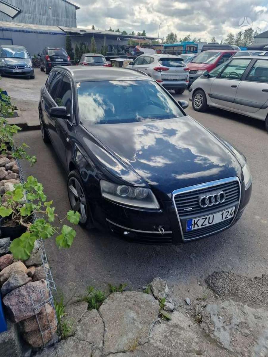 Melns Audi A6 2007 Šauļi, ar dzinēja tilpumu 2.70 L un nobraukumu 350 tūkst. km par 1200 €, foto 3 vietnē AUTOMOTO.COM.LV