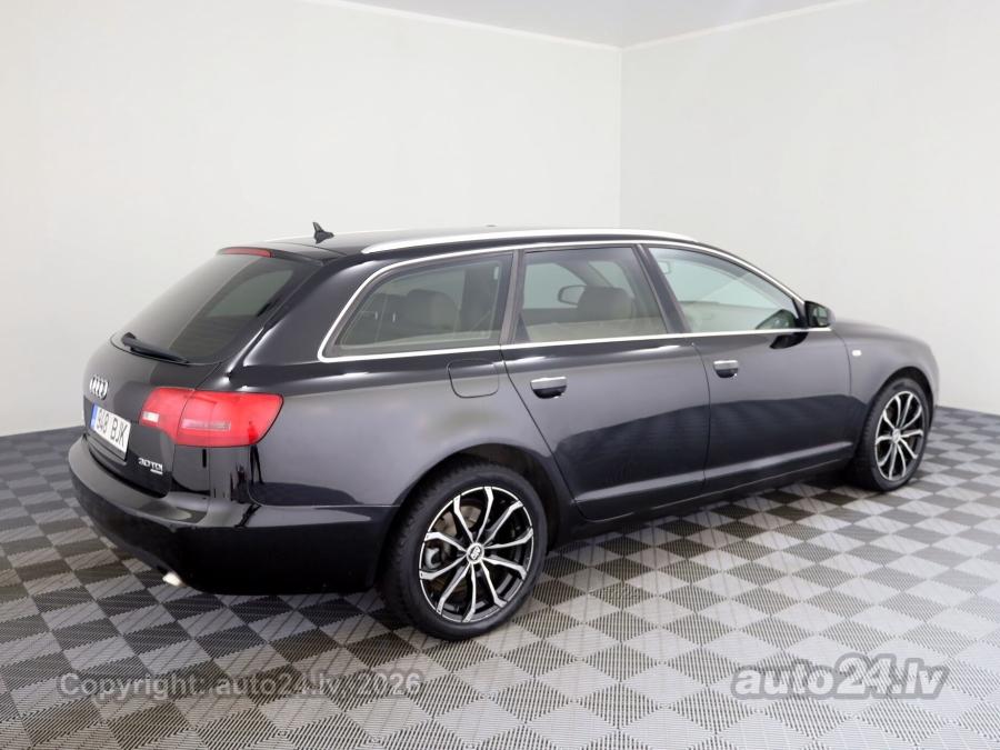 Black Audi A6 2007 in Tallinn, with an engine capacity of 3.00 L and mileage of 337 thousand km for 1699 €, photo 4 on AUTOMOTO.COM.LV