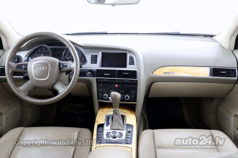 Black Audi A6 2007 in Tallinn, with an engine capacity of 3.00 L and mileage of 337 thousand km for 1699 €, photo 6 on AUTOMOTO.COM.LV