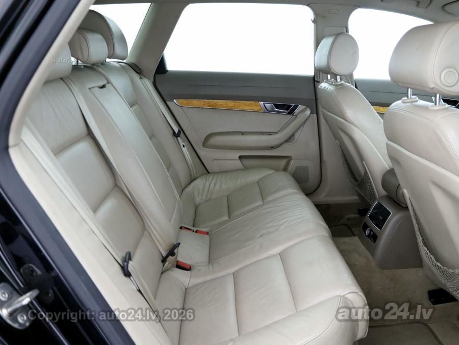 Black Audi A6 2007 in Tallinn, with an engine capacity of 3.00 L and mileage of 337 thousand km for 1699 €, photo 8 on AUTOMOTO.COM.LV