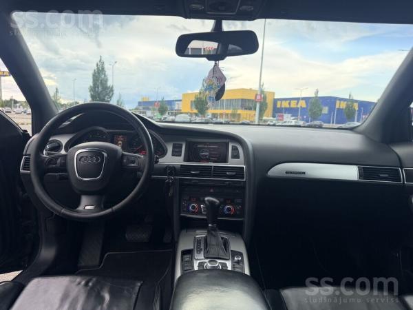 Melns Audi A6 2007 Rīga, ar dzinēja tilpumu 3.00 L un nobraukumu 373 tūkst. km par 5990 €, foto 7 vietnē AUTOMOTO.COM.LV