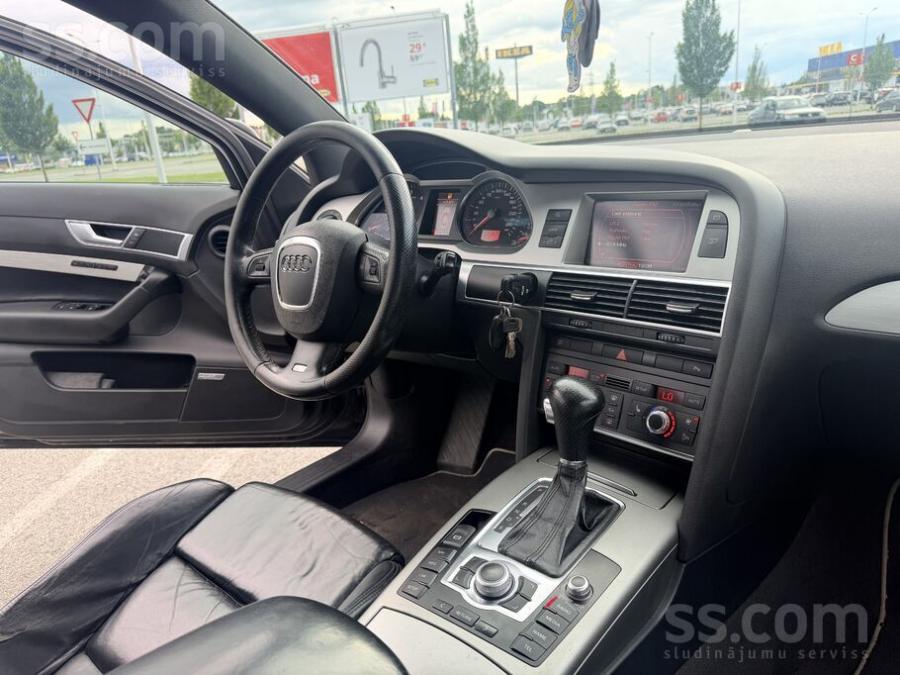 Черный Ауди А6 2007 в Рига, объемом двигателя 3.00 л и пробегом 373 тыс. км за 5990 €, фото 20 на AUTOMOTO.COM.LV