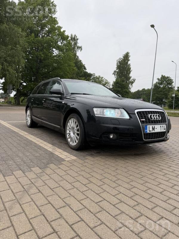 Melns Audi A6 2007 Jelgava, ar dzinēja tilpumu 3.00 L un nobraukumu 379 tūkst. km par 3300 €, foto 3 vietnē AUTOMOTO.COM.LV