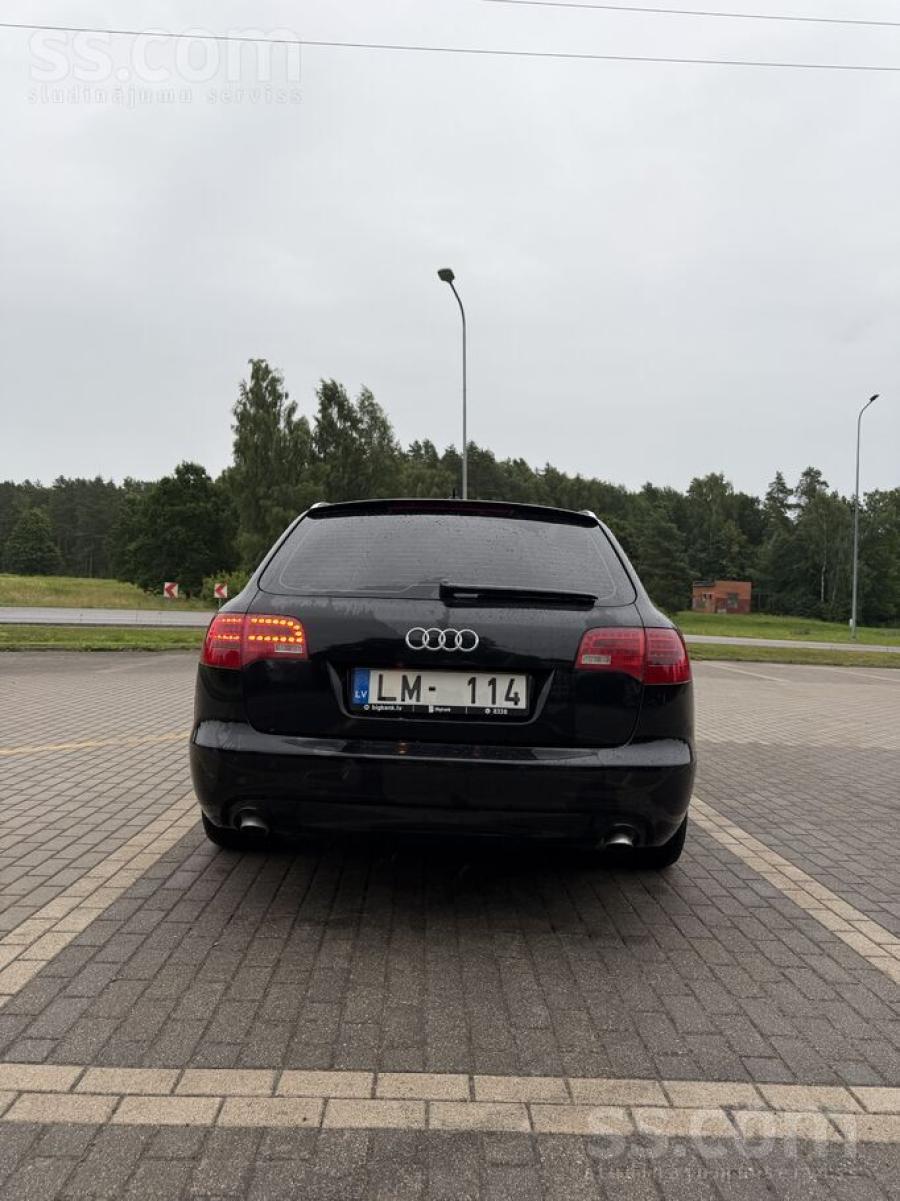 Melns Audi A6 2007 Jelgava, ar dzinēja tilpumu 3.00 L un nobraukumu 379 tūkst. km par 3300 €, foto 6 vietnē AUTOMOTO.COM.LV
