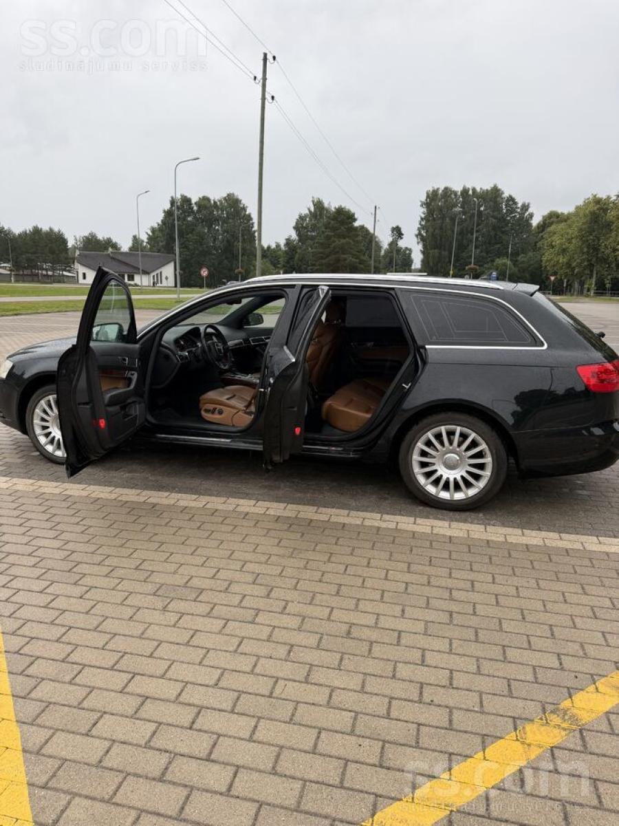 Melns Audi A6 2007 Jelgava, ar dzinēja tilpumu 3.00 L un nobraukumu 379 tūkst. km par 3300 €, foto 7 vietnē AUTOMOTO.COM.LV