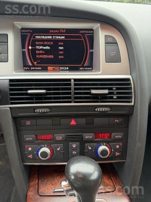 Melns Audi A6 2007 Jelgava, ar dzinēja tilpumu 3.00 L un nobraukumu 379 tūkst. km par 3300 €, foto 11 vietnē AUTOMOTO.COM.LV