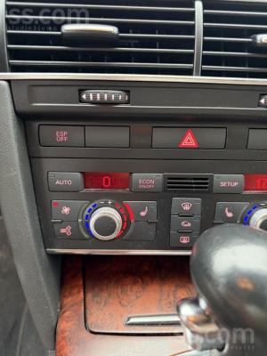 Melns Audi A6 2007 Jelgava, ar dzinēja tilpumu 3.00 L un nobraukumu 379 tūkst. km par 3300 €, foto 13 vietnē AUTOMOTO.COM.LV