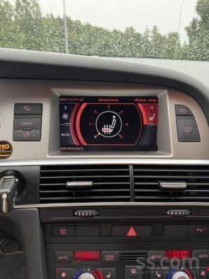 Melns Audi A6 2007 Jelgava, ar dzinēja tilpumu 3.00 L un nobraukumu 379 tūkst. km par 3300 €, foto 14 vietnē AUTOMOTO.COM.LV
