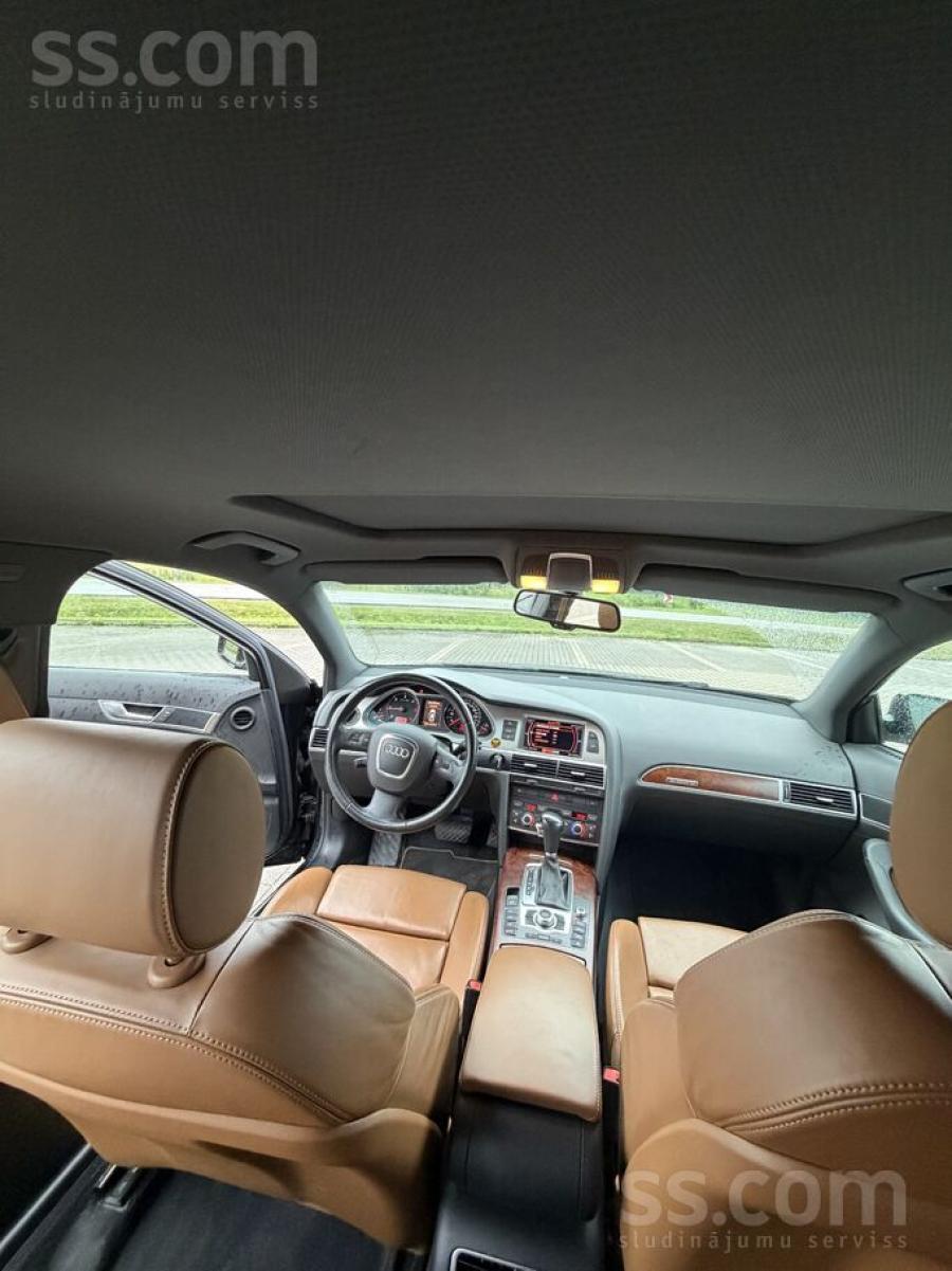 Melns Audi A6 2007 Jelgava, ar dzinēja tilpumu 3.00 L un nobraukumu 379 tūkst. km par 3300 €, foto 20 vietnē AUTOMOTO.COM.LV