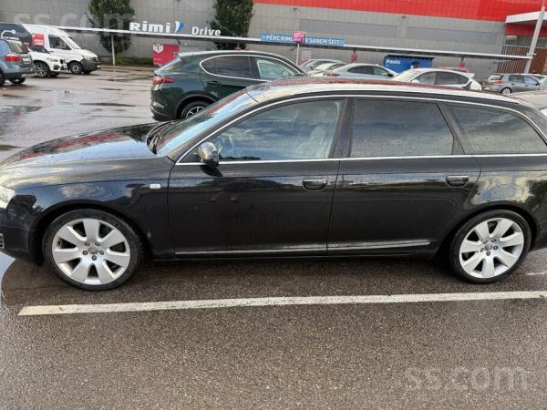 Black Audi A6 2007 in Riga, with an engine capacity of 2.70 L and mileage of 314 thousand km for 2500 €, photo 3 on AUTOMOTO.COM.LV