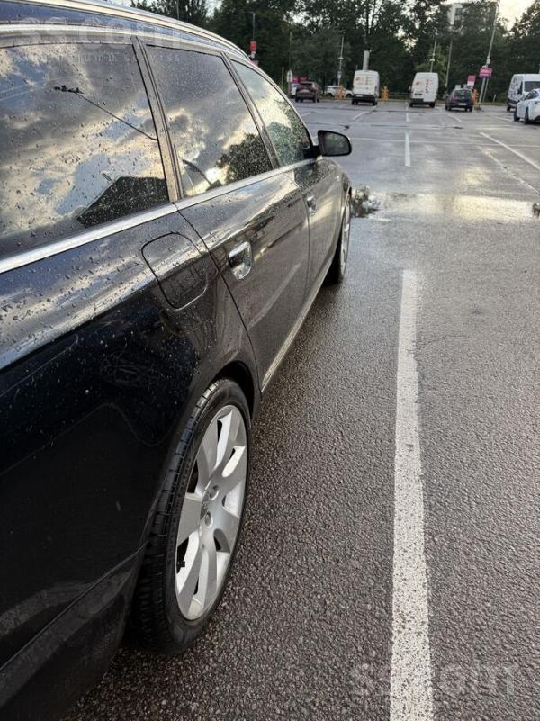 Black Audi A6 2007 in Riga, with an engine capacity of 2.70 L and mileage of 314 thousand km for 2500 €, photo 5 on AUTOMOTO.COM.LV