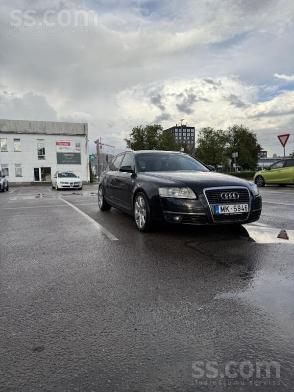Black Audi A6 2007 in Riga, with an engine capacity of 2.70 L and mileage of 314 thousand km for 2500 €, photo 7 on AUTOMOTO.COM.LV