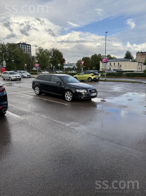 Black Audi A6 2007 in Riga, with an engine capacity of 2.70 L and mileage of 314 thousand km for 2500 €, photo 8 on AUTOMOTO.COM.LV