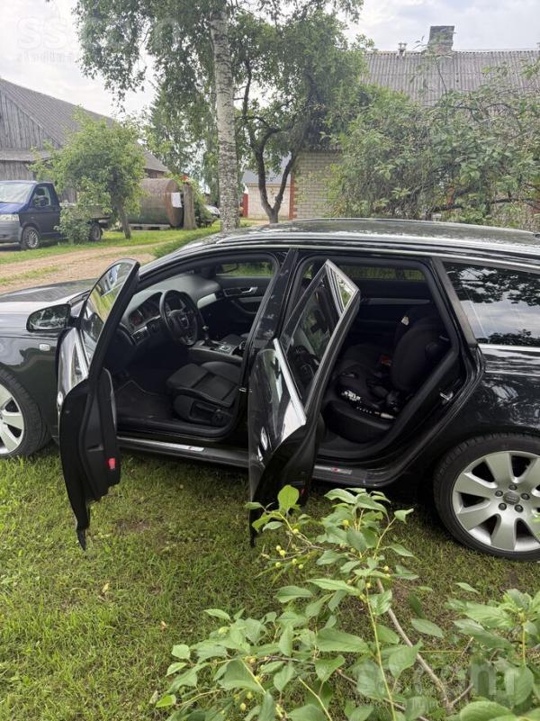 Black Audi A6 2007 in Riga, with an engine capacity of 2.70 L and mileage of 314 thousand km for 2500 €, photo 9 on AUTOMOTO.COM.LV