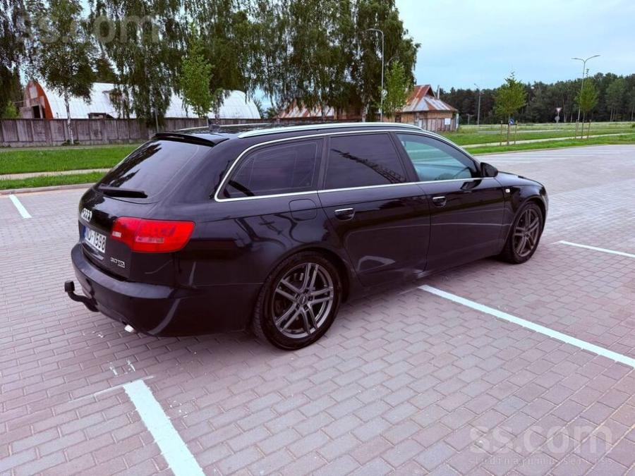 Черный Ауди А6 2007 в Рига, объемом двигателя 3.00 л и пробегом 446 тыс. км за 3900 €, фото 4 на AUTOMOTO.COM.LV