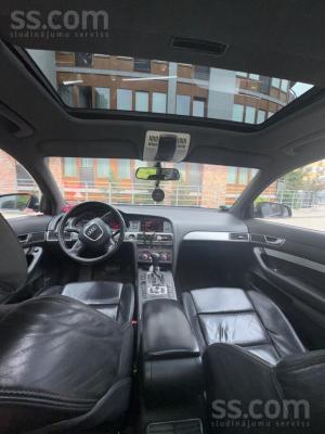 Melns Audi A6 2007 Rīga, ar dzinēja tilpumu 2.70 L un nobraukumu 365 tūkst. km par 2950 €, foto 3 vietnē AUTOMOTO.COM.LV