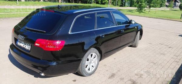 Black Audi A6 2007 in Rezekne, with an engine capacity of 2.70 L and mileage of 345 thousand km for 2700 €, photo 3 on AUTOMOTO.COM.LV