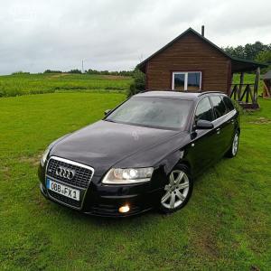 Black Audi A6 2007 in Alytus, with an engine capacity of 3.00 L and mileage of 340 thousand km for 4300 €, photo  on AUTOMOTO.COM.LV