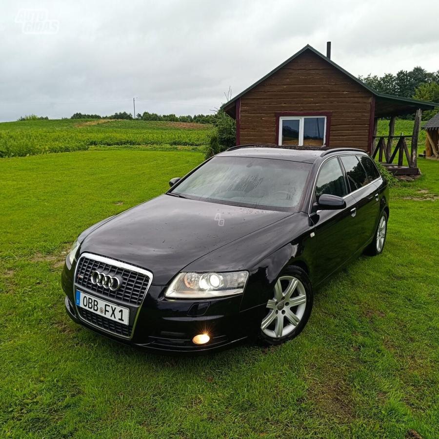 Black Audi A6 2007 in Alytus, with an engine capacity of 3.00 L and mileage of 340 thousand km for 4300 €, photo 1 on AUTOMOTO.COM.LV