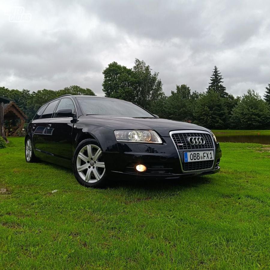 Black Audi A6 2007 in Alytus, with an engine capacity of 3.00 L and mileage of 340 thousand km for 4300 €, photo 8 on AUTOMOTO.COM.LV