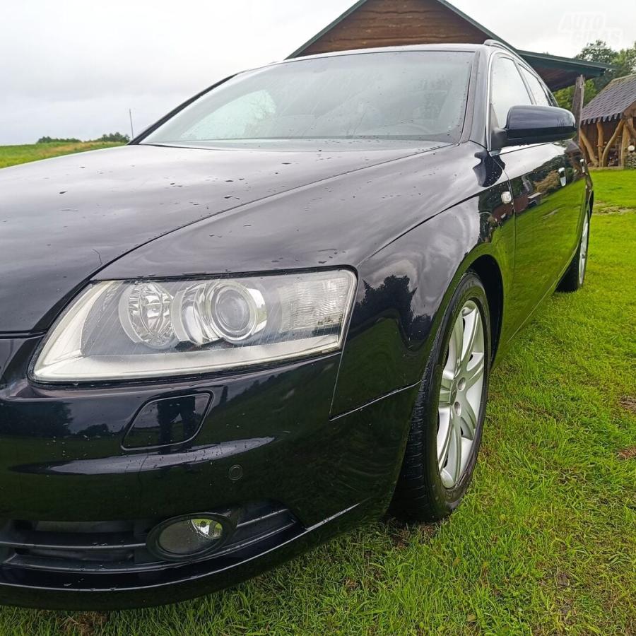 Black Audi A6 2007 in Alytus, with an engine capacity of 3.00 L and mileage of 340 thousand km for 4300 €, photo 15 on AUTOMOTO.COM.LV