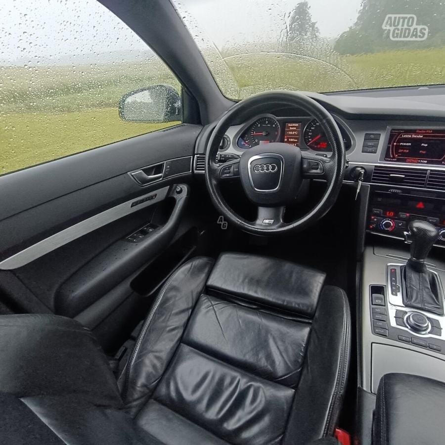 Black Audi A6 2007 in Alytus, with an engine capacity of 3.00 L and mileage of 340 thousand km for 4300 €, photo 20 on AUTOMOTO.COM.LV