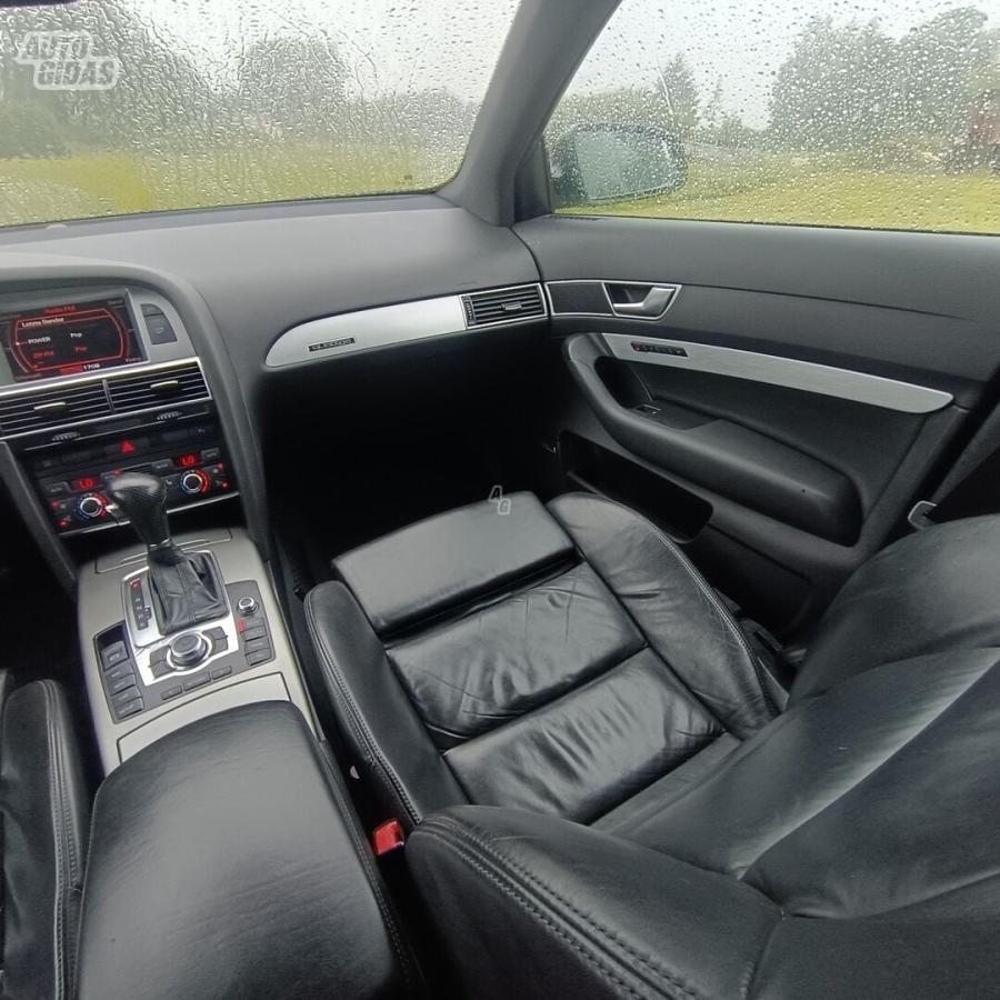 Black Audi A6 2007 in Alytus, with an engine capacity of 3.00 L and mileage of 340 thousand km for 4300 €, photo 21 on AUTOMOTO.COM.LV