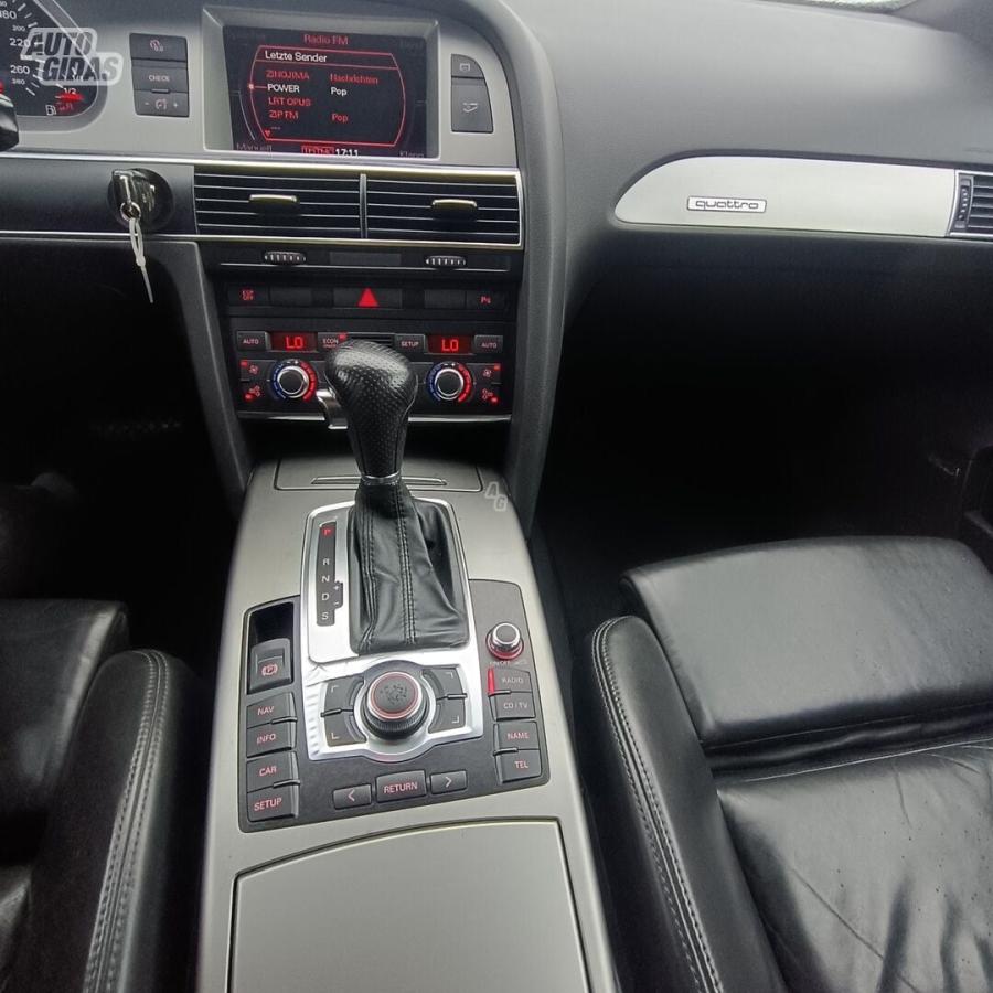 Black Audi A6 2007 in Alytus, with an engine capacity of 3.00 L and mileage of 340 thousand km for 4300 €, photo 32 on AUTOMOTO.COM.LV