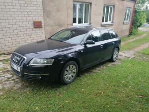 Black Audi A6 2007 in Moletai, with an engine capacity of 2.00 L and mileage of 398 thousand km for 1850 €, photo  on AUTOMOTO.COM.LV