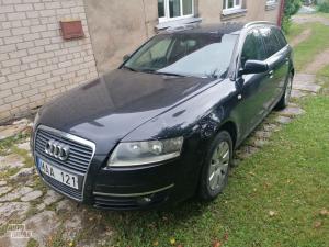 Black Audi A6 2007 in Moletai, with an engine capacity of 2.00 L and mileage of 398 thousand km for 1850 €, photo 3 on AUTOMOTO.COM.LV