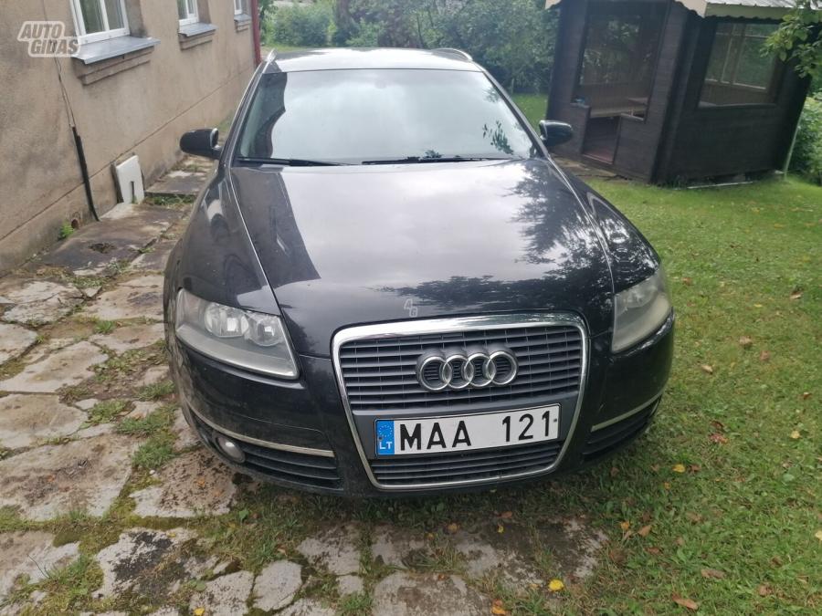 Black Audi A6 2007 in Moletai, with an engine capacity of 2.00 L and mileage of 398 thousand km for 1850 €, photo 4 on AUTOMOTO.COM.LV