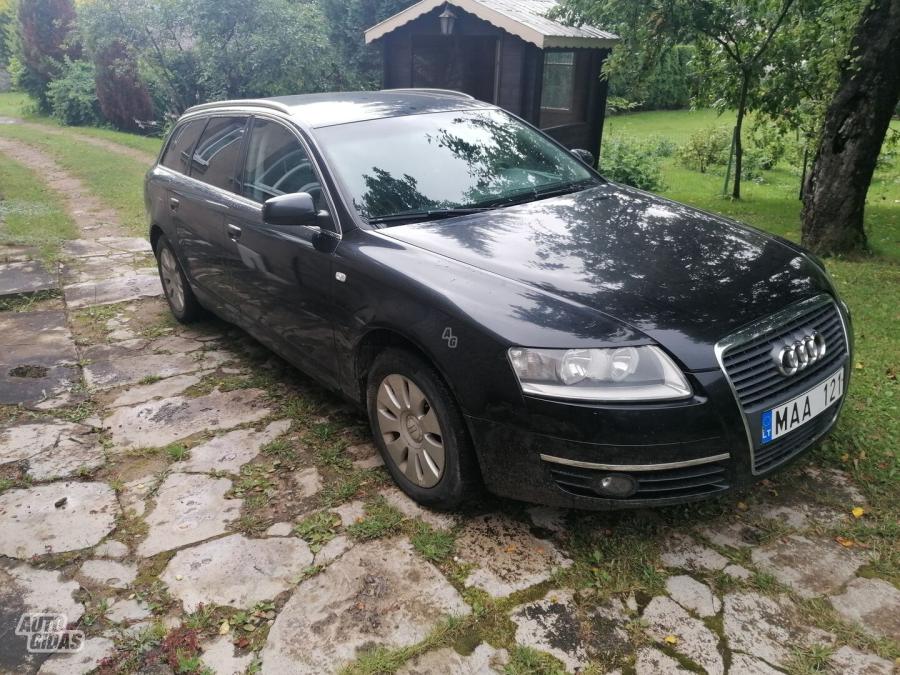 Black Audi A6 2007 in Moletai, with an engine capacity of 2.00 L and mileage of 398 thousand km for 1850 €, photo 5 on AUTOMOTO.COM.LV