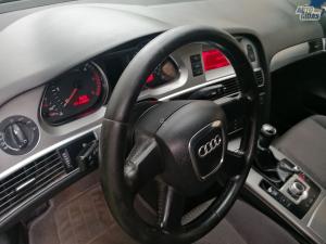 Black Audi A6 2007 in Moletai, with an engine capacity of 2.00 L and mileage of 398 thousand km for 1850 €, photo 12 on AUTOMOTO.COM.LV